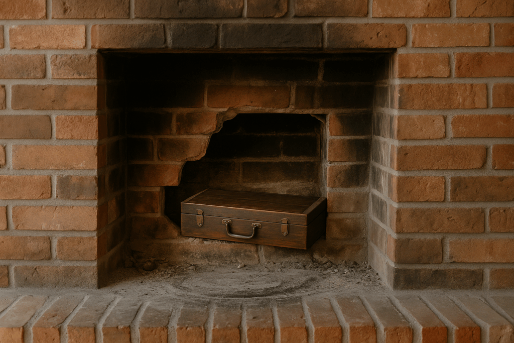 After a Couple’s Fireplace Began Leaving Strange Ash Patterns, What ...